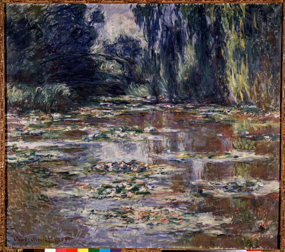 Small bridge at Giverny by Claude Monet: Fine art print