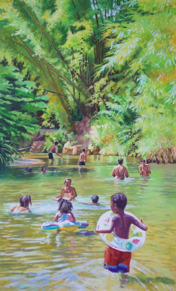 River Lime Sublime by Colin Bootman: Buy fine art print