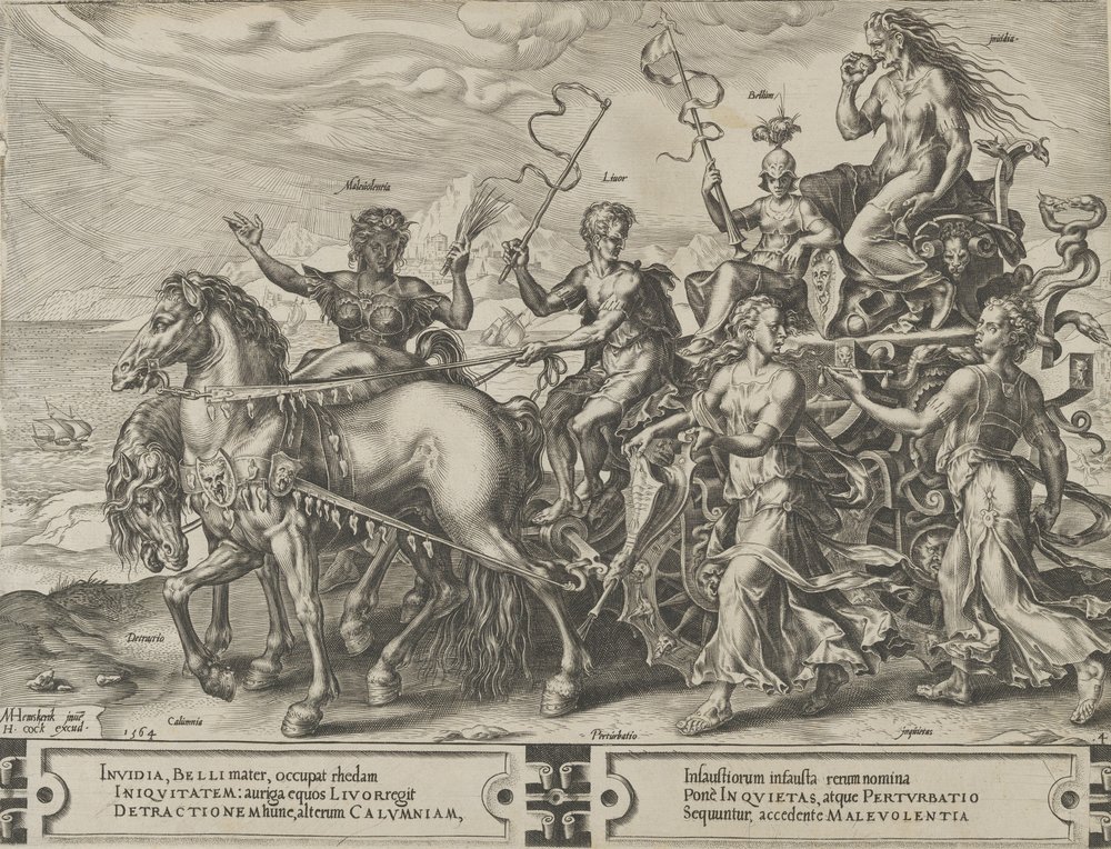 The Triumph of Envy, from The Cycle of the Vicissitudes of Human ...