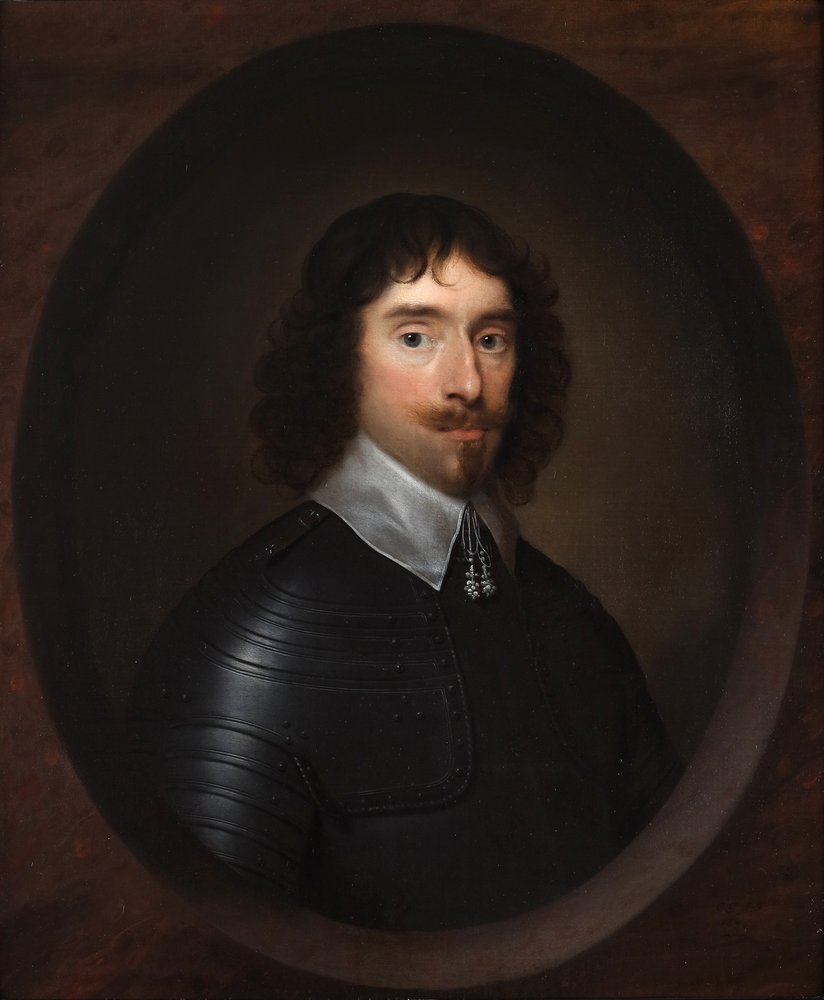 Portrait of Lord Waterpark by Cornelis Janssens van Ceulen