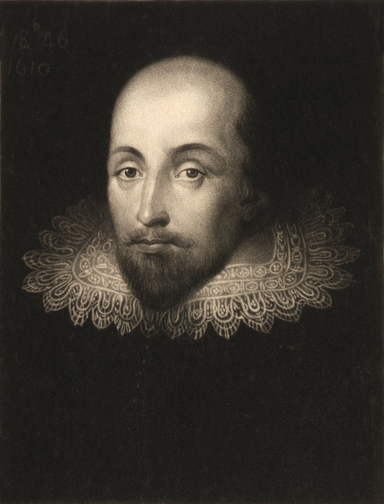 William Shakespeare, engraved by Charles Turner