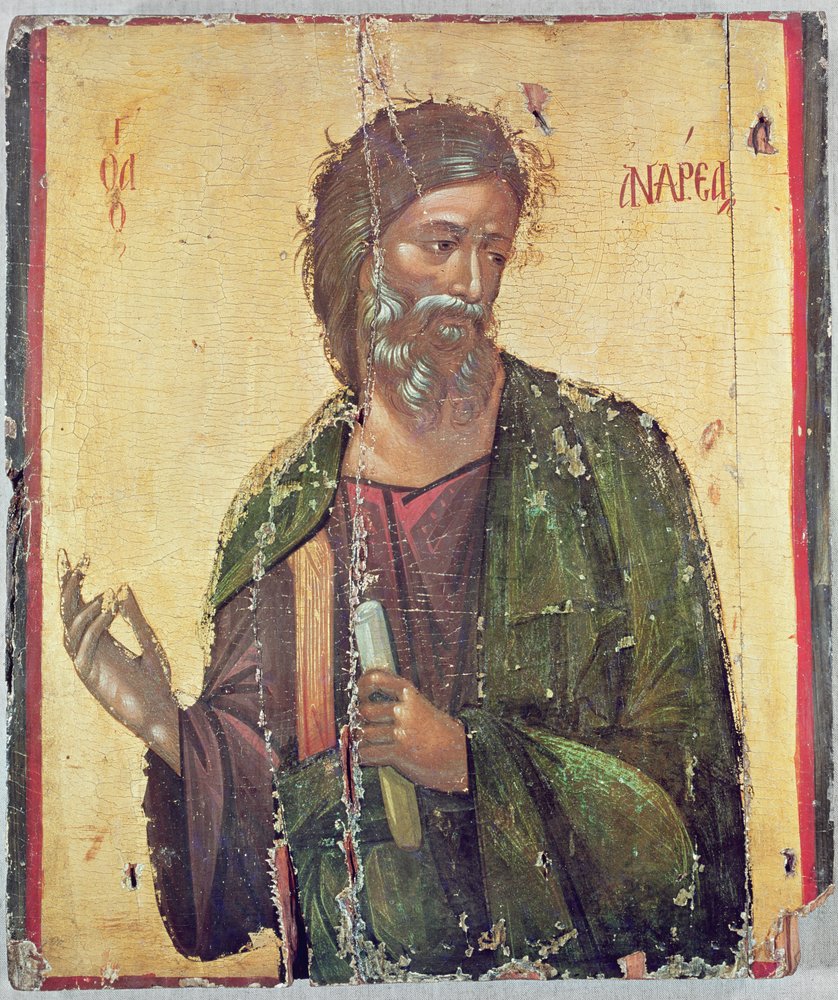Icon Depicting St. Andrew by Cypriot: Buy fine art print