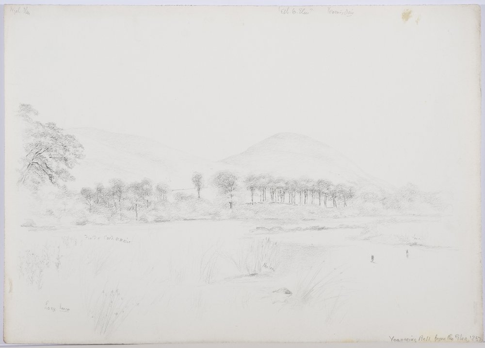 Yeavering Bell from the Glen by Daniel Oliver