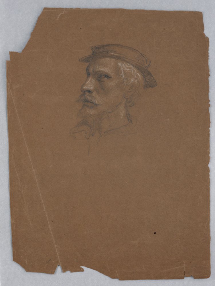 Study of Titian for 'Titian Showing the Entombment to Charles V and ...
