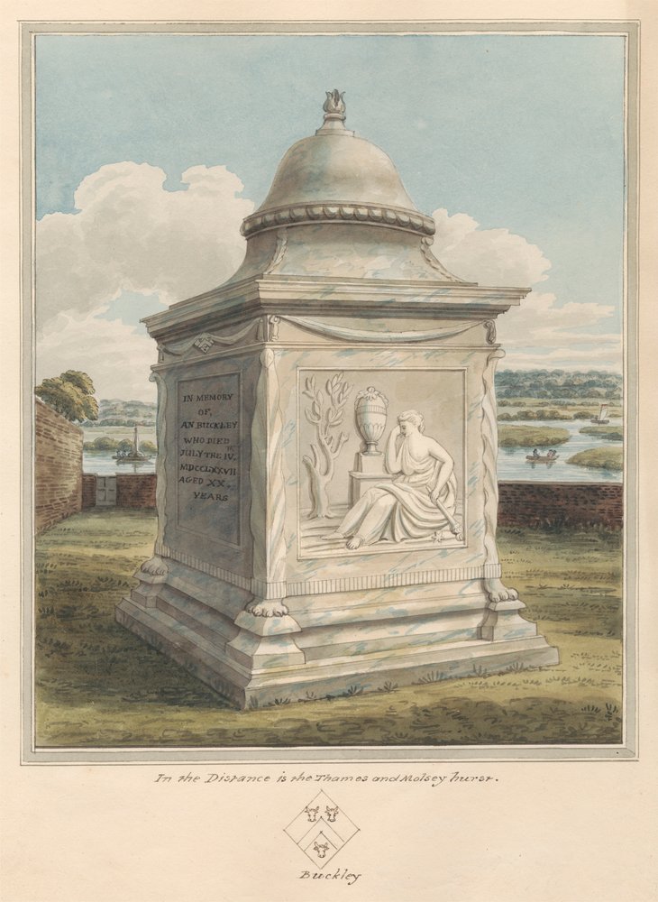 Tomb of Ann Buckley by Daniel Lysons: Buy fine art print