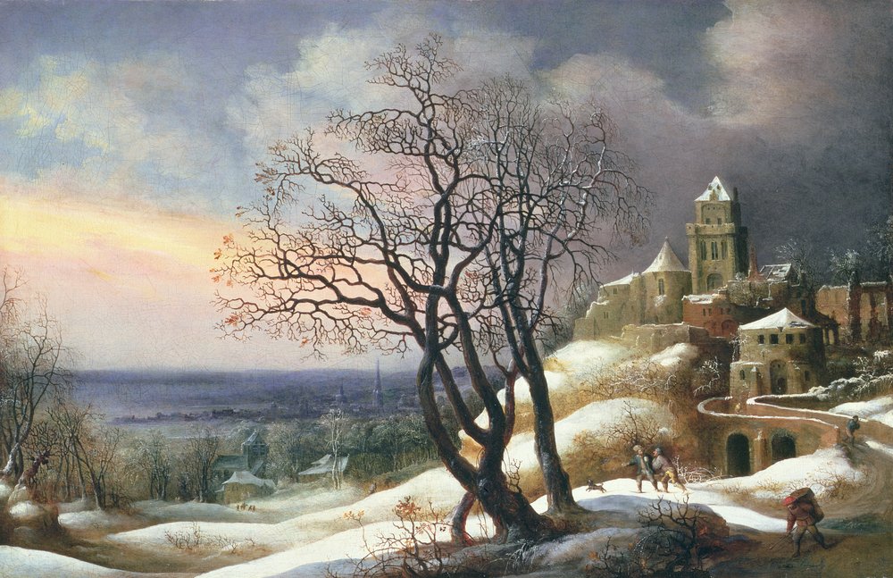 Winter Landscape by Daniel van Heil: Buy fine art print