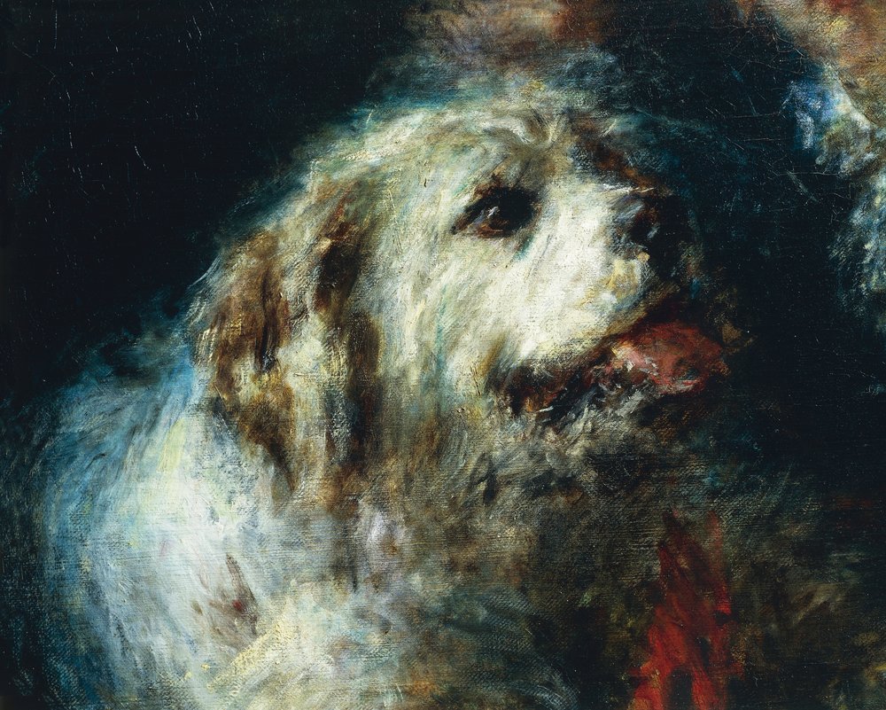 The Troubetzkoy Boys with a Dog (detail) by Danielle Ranzoni