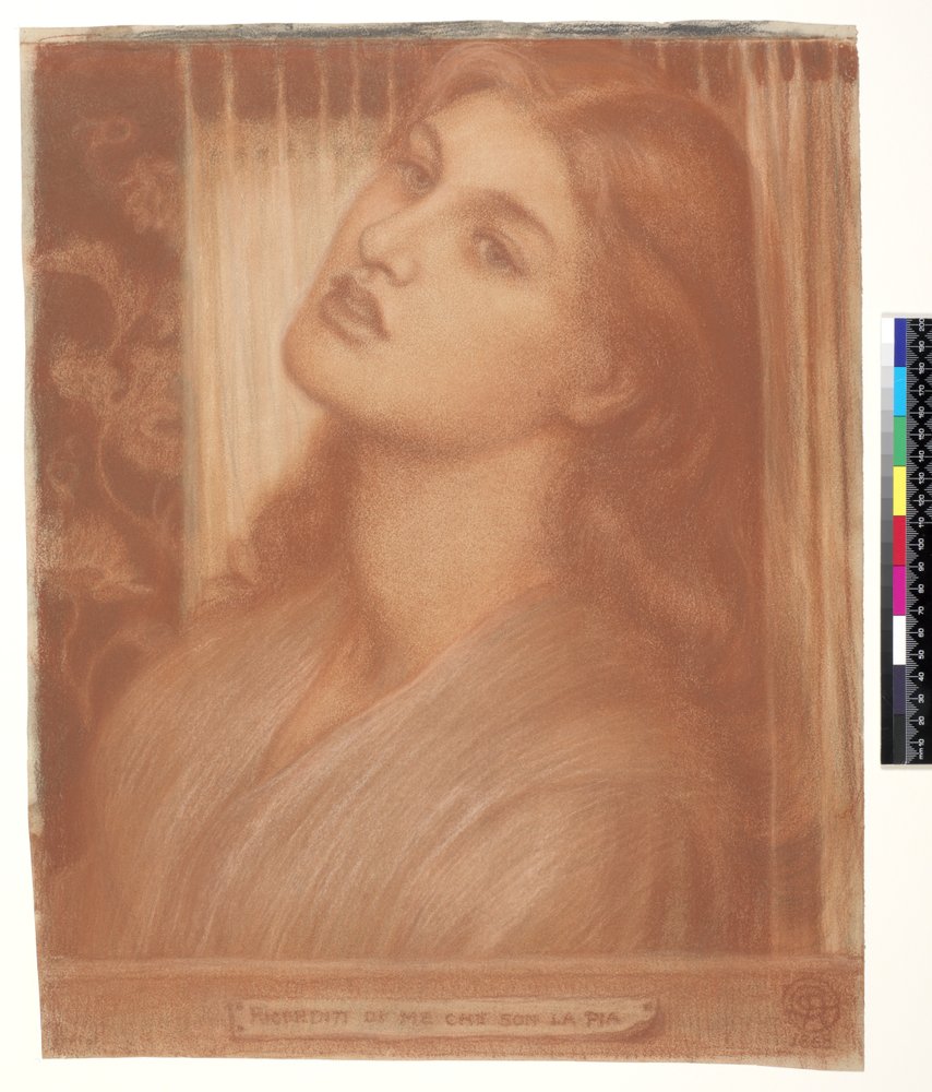 Study for 'La Pia de' Tolomei' (detail)