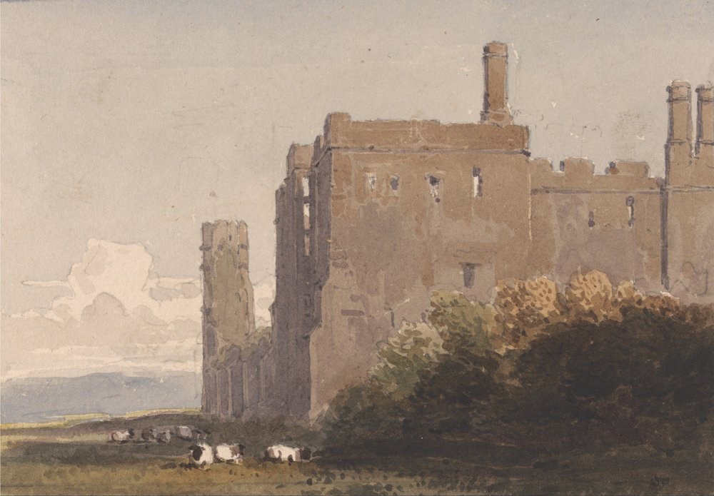 Battle Abbey, Sussex by David Cox: Buy fine art print