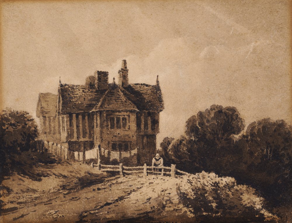 Study of Old House by David Cox: Buy fine art print