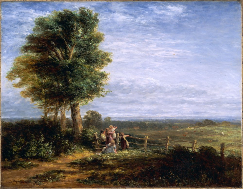 The Skylark by David Cox: Highest-quality art reproduction