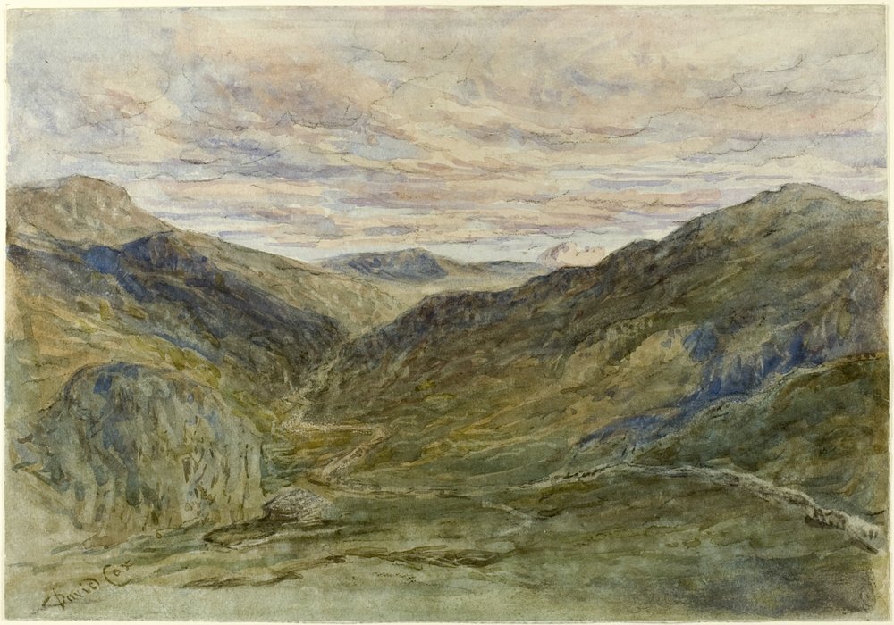 View in Wales by David Cox the elder: Buy fine art print