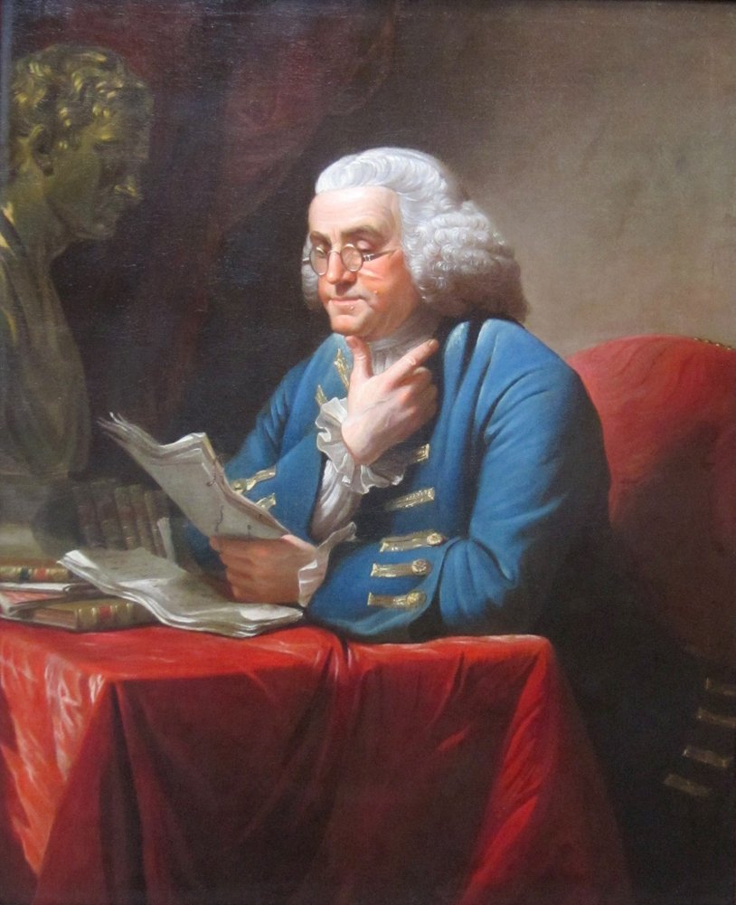 Benjamin Franklin by David Martin: Buy fine art print