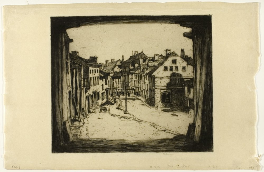 Old La Roche, plate seven from the Belgian Set