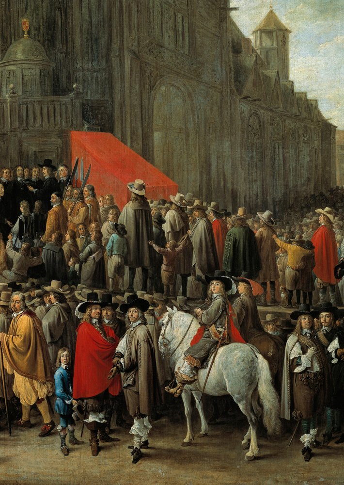 The Game of Papegai in Brussels in 1652 (detail)