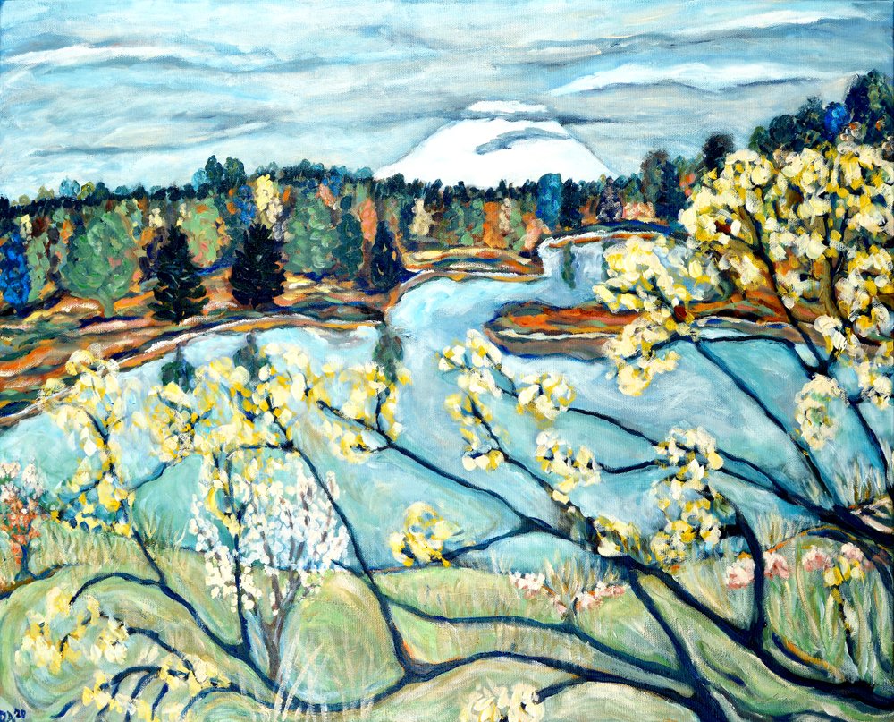 Mt. Helen's View, 2020 by Deborah Eve Alastra