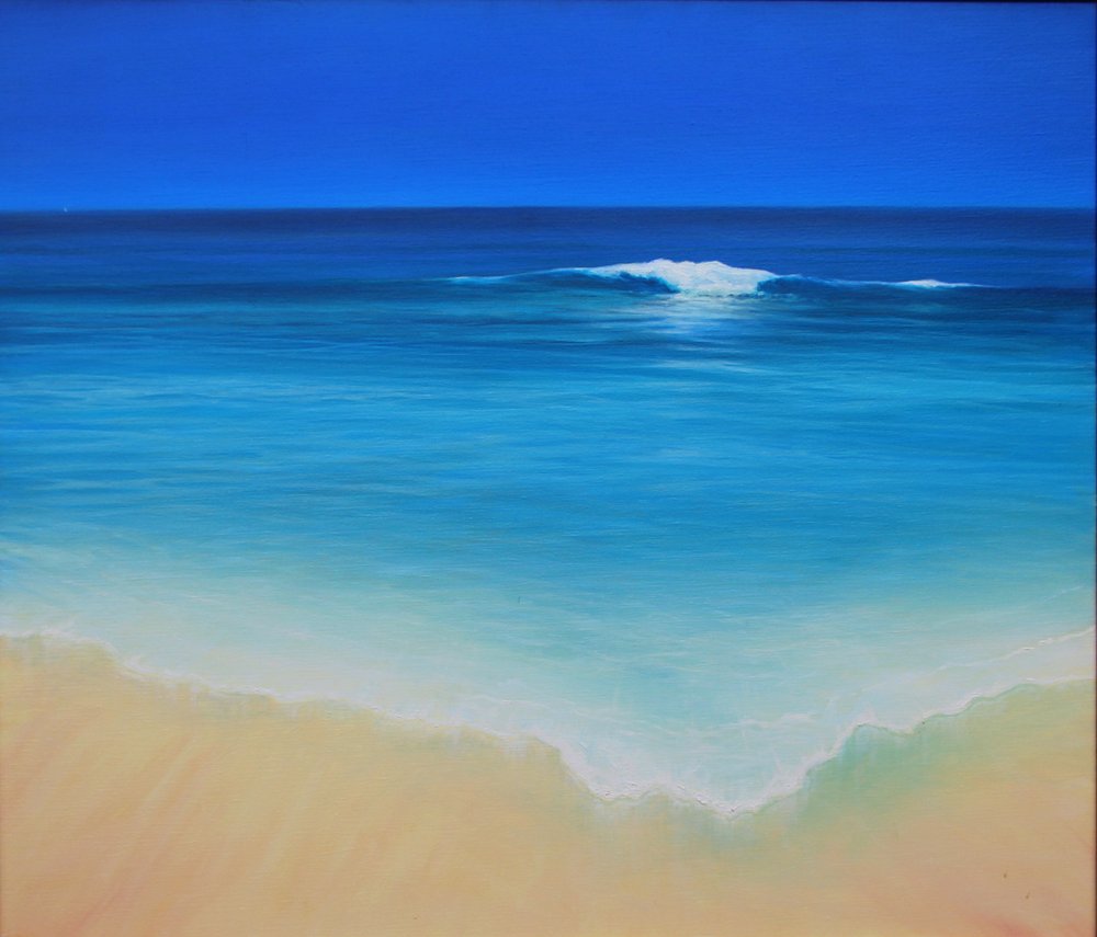 Incoming Wave by Derek Hare: High-quality fine art print