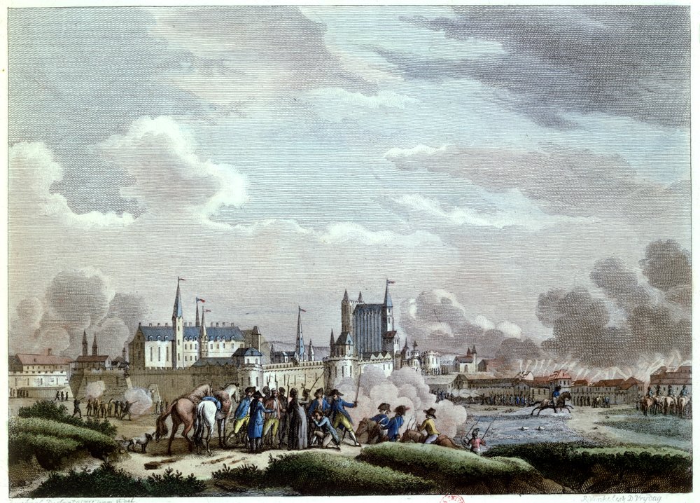 The Attack on Nantes, 27th-29th June 1793, by the Vendean Insurgents, 1800