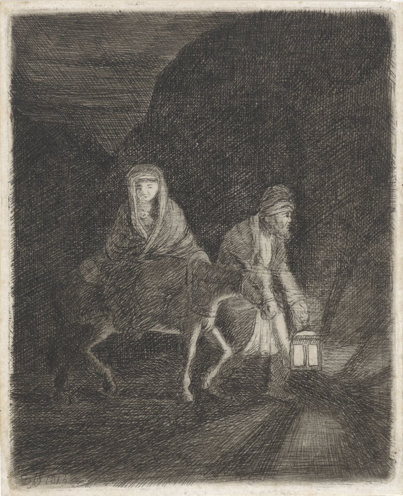 The Flight into Egypt by Diederik Jan Singendonck