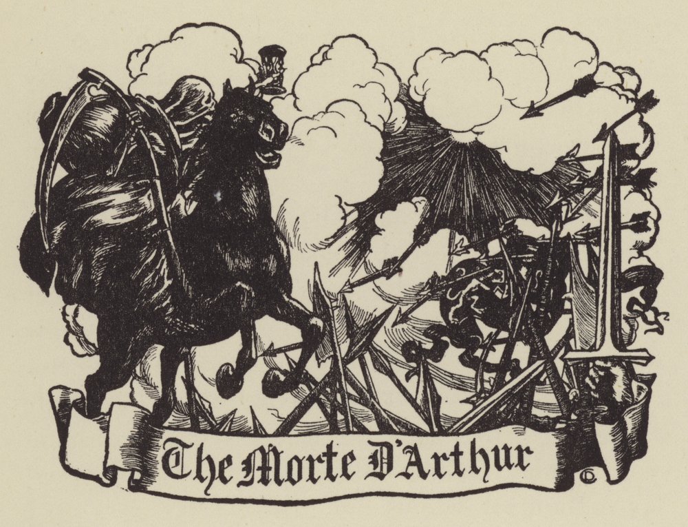 The Morte D'Arthur by Dora Curtis: Buy fine art print