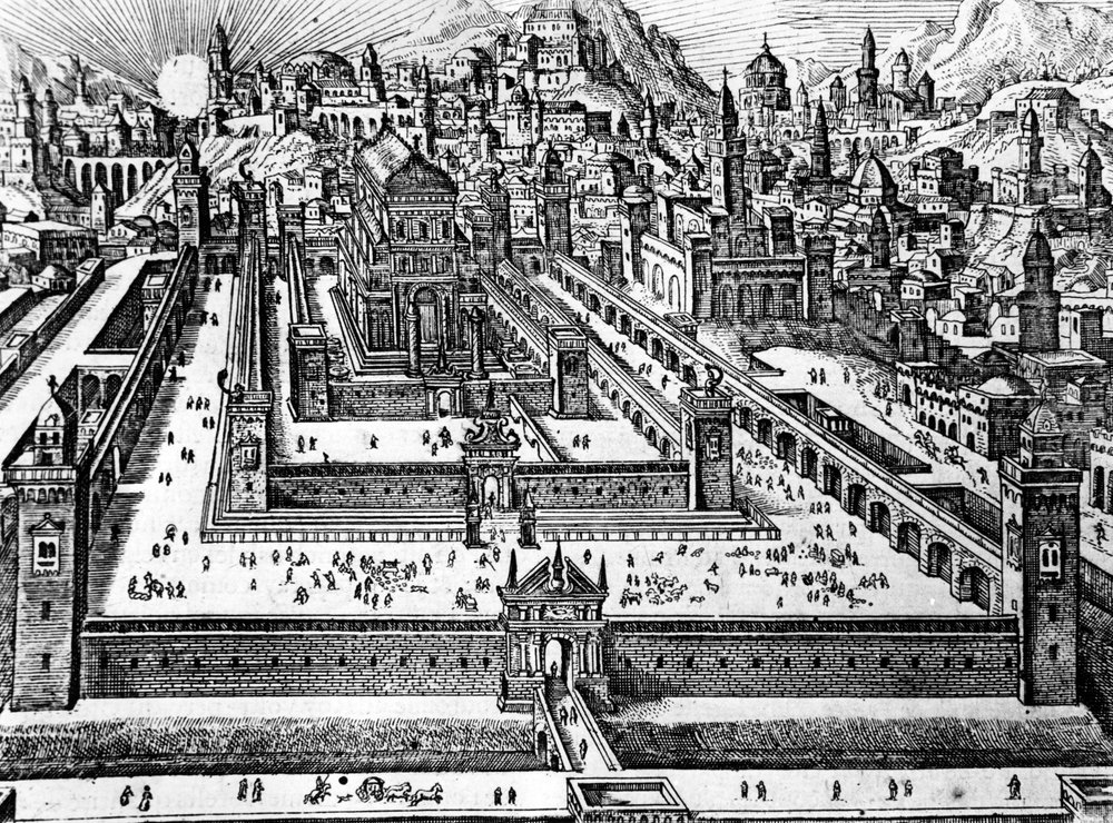 Reconstruction of the Temple of Solomon, c.1700