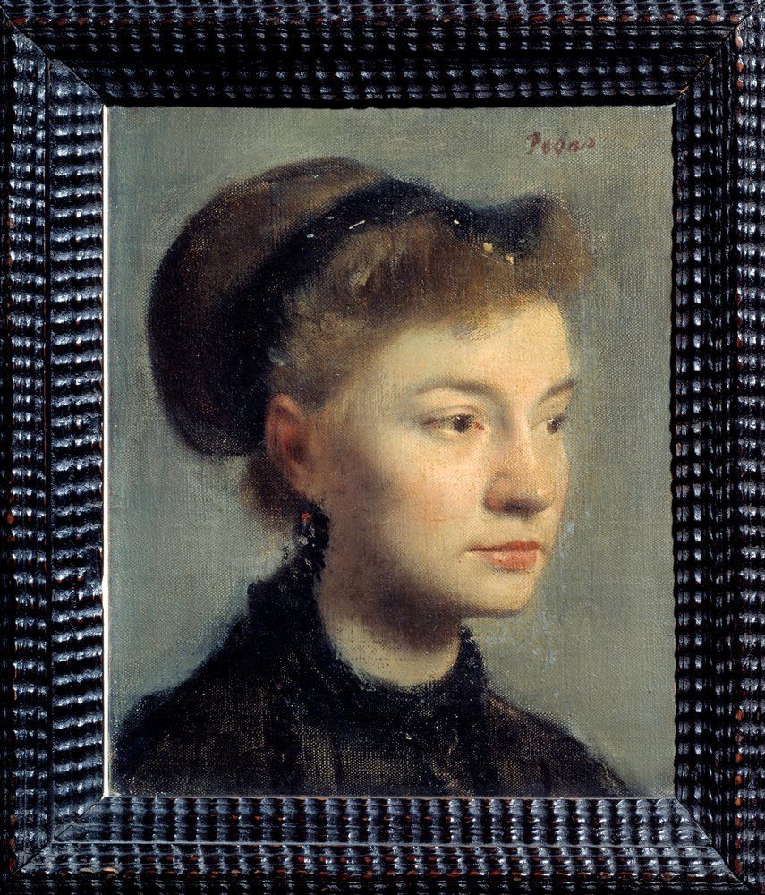 Portrait of a Young Woman by Edgar Degas (1834-1917). 1867. Paris ...