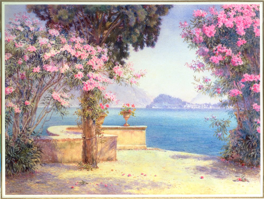 Bellagio, from the Garden of the Grand Hotel, Menaggio