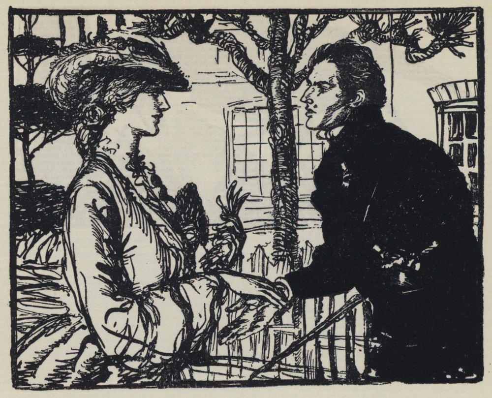 Illustration for Tennyson's Maud