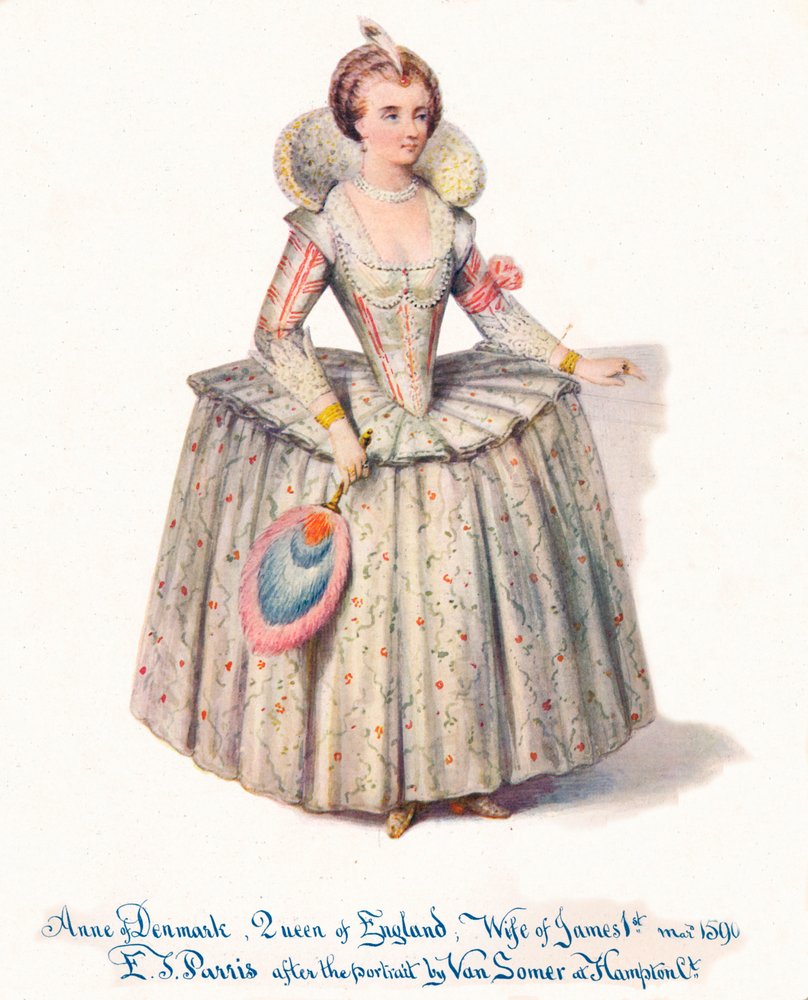 Anne of Denmark, Queen of England, Wife of James 1st