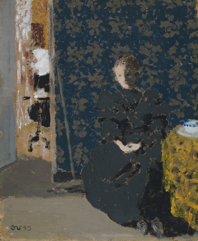 Seated Woman with a Cup of Coffee, 1893 by Edouard Vuillard