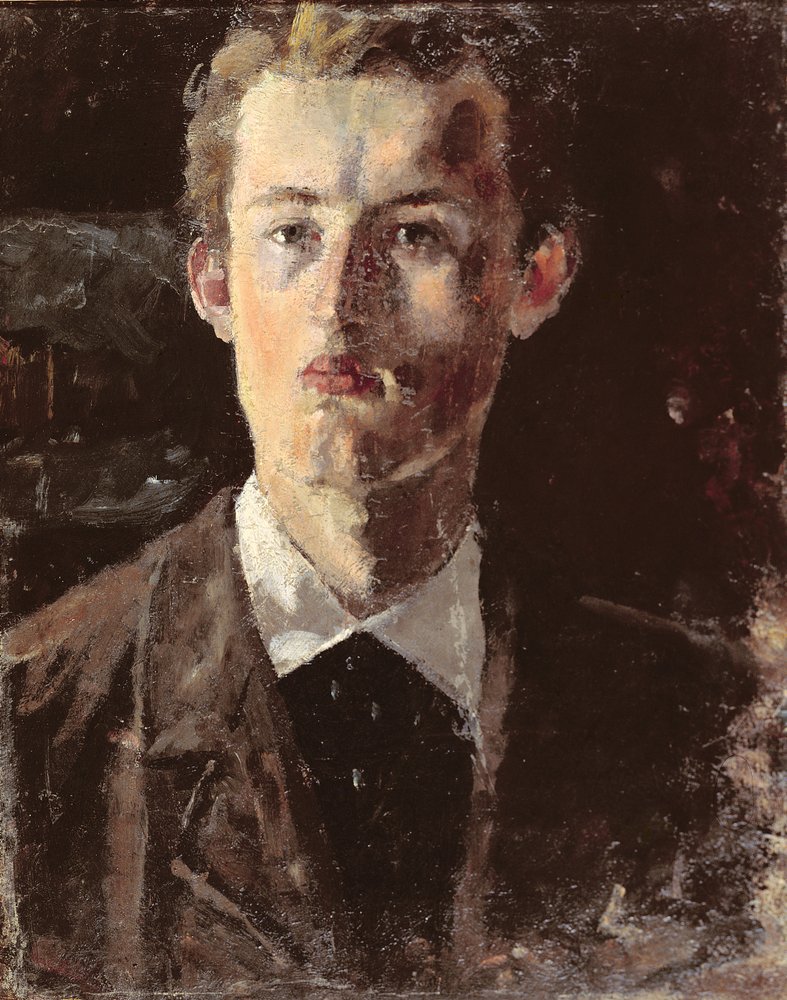 Self Portrait by Edvard Munch: Buy fine art print