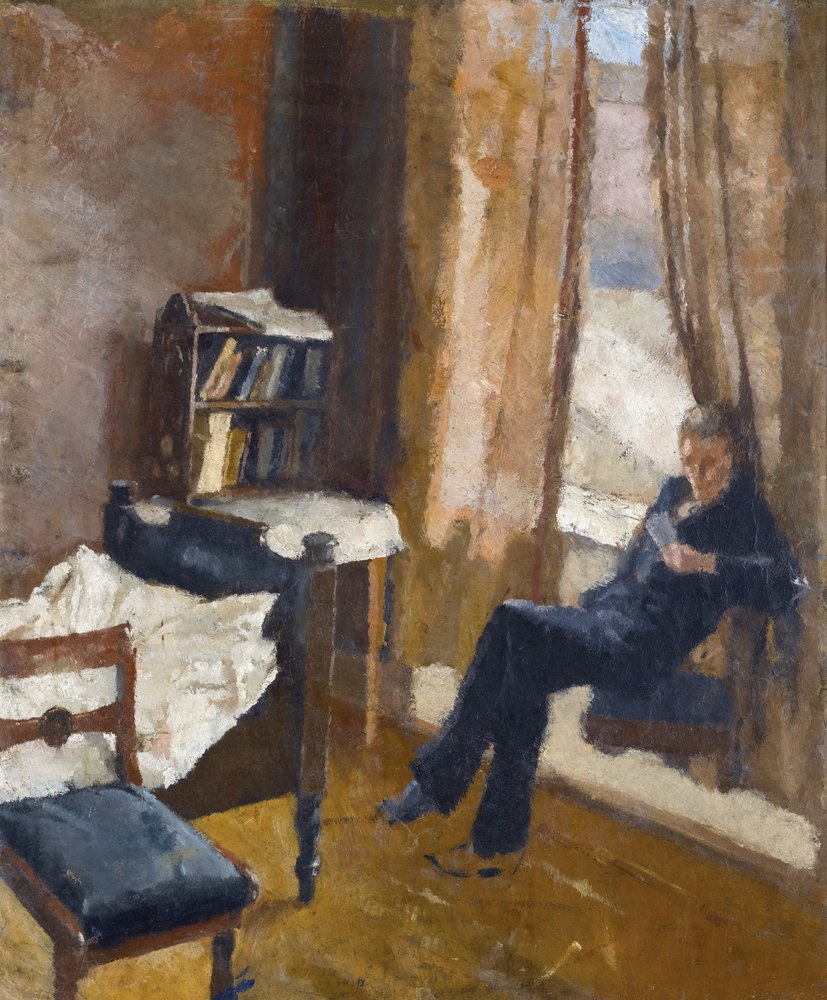 Andreas Reading by Edvard Munch: Buy fine art print
