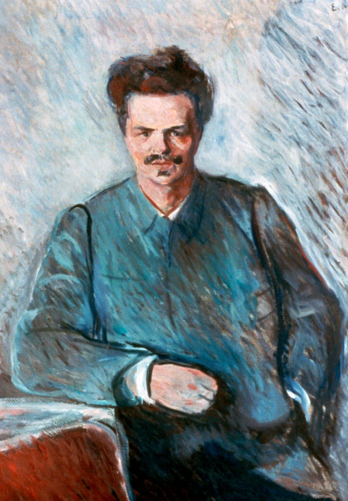 August Strindberg by Edvard Munch: Buy fine art print