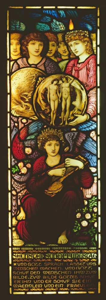 Window Depicting The Sixth Day of Creation, 1913