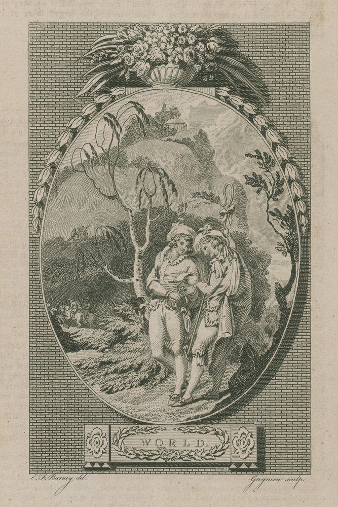 World by Edward Dayes: Highest-quality art reproduction