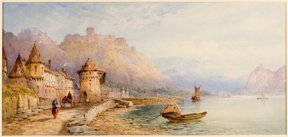On the Rhine by Edward Richardson: Buy fine art print