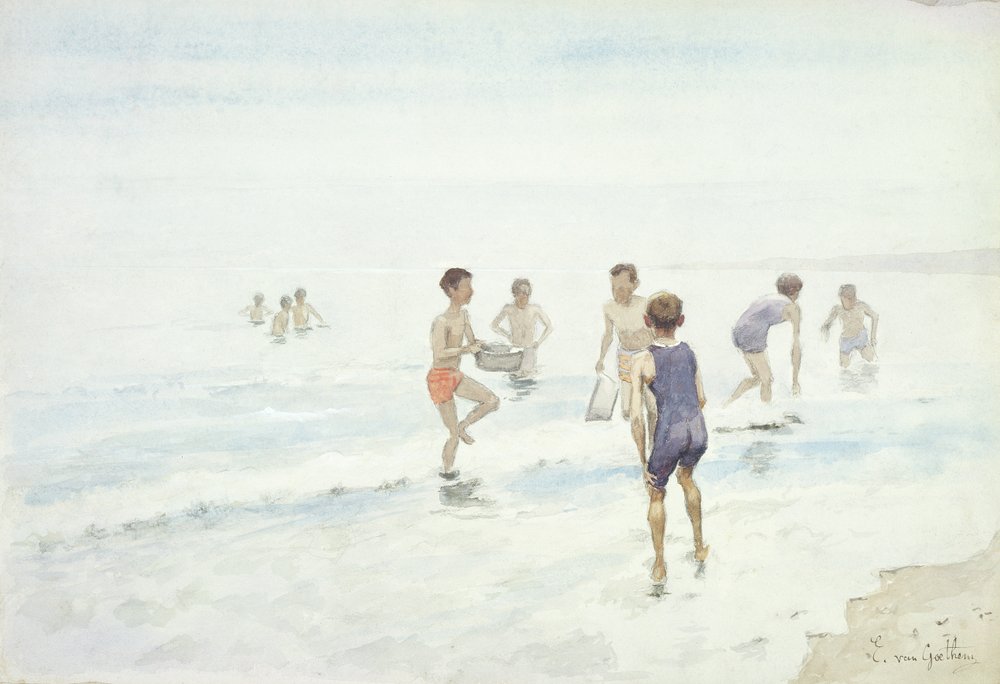 The Bathers by Edward van Goethem: Buy fine art print