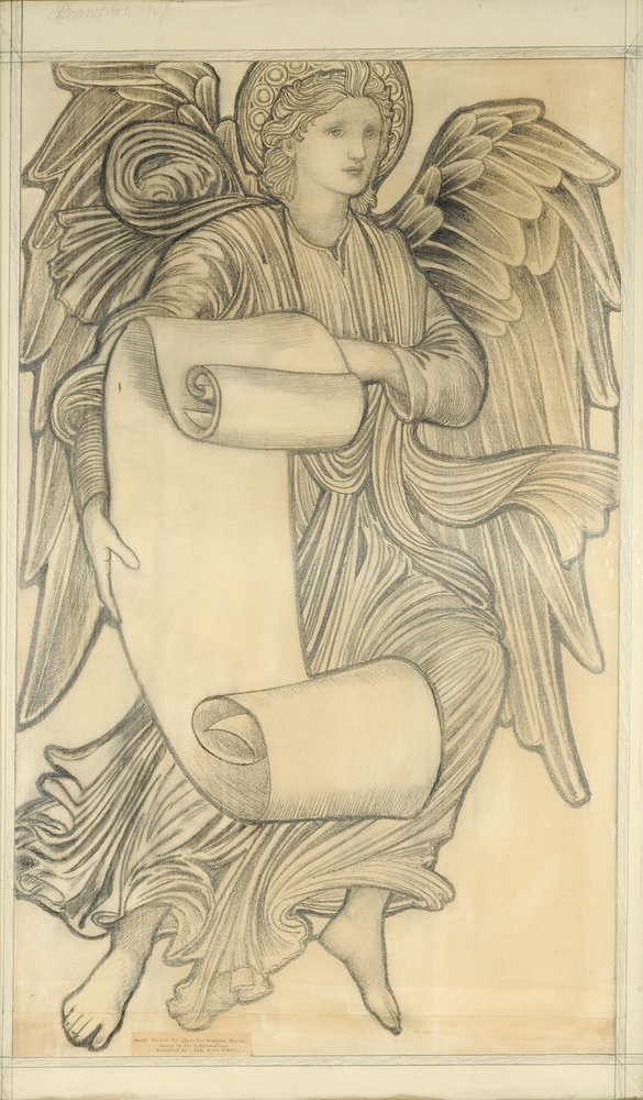 Angel with Scroll - Figure Number Seven