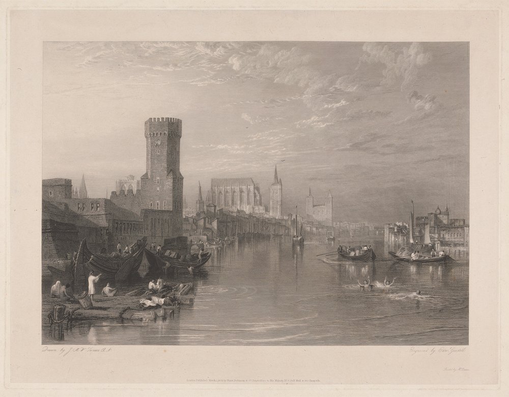 Cologne by Edward Goodall: Highest-quality art reproduction