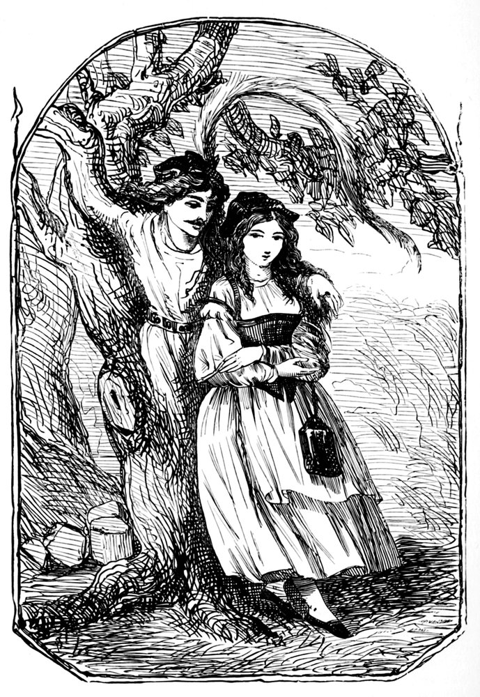 The Old Woman in the Wood by Edward Henry Wehnert