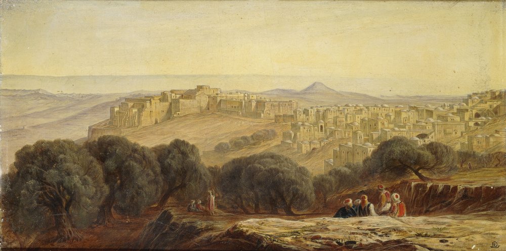 Bethlehem by Edward Lear: Highest-quality art reproduction