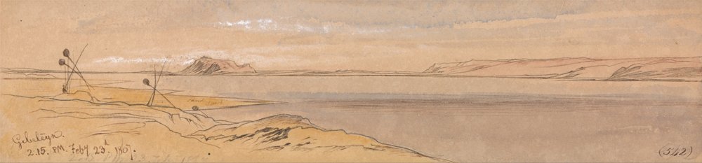 Gebelein by Edward Lear: Highest-quality art reproduction