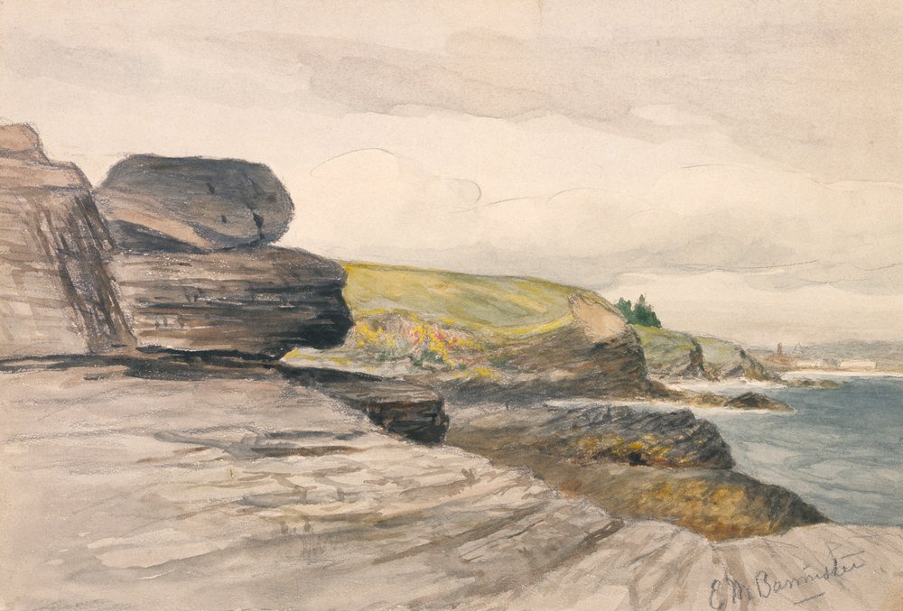 Newport Scene, ca. 1880-1889 by Edward Mitchell Bannister