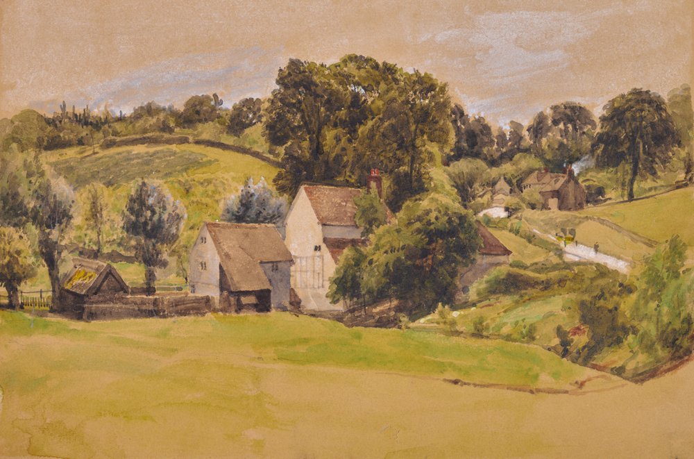 Village by Edward Pretty: Highest-quality art reproduction