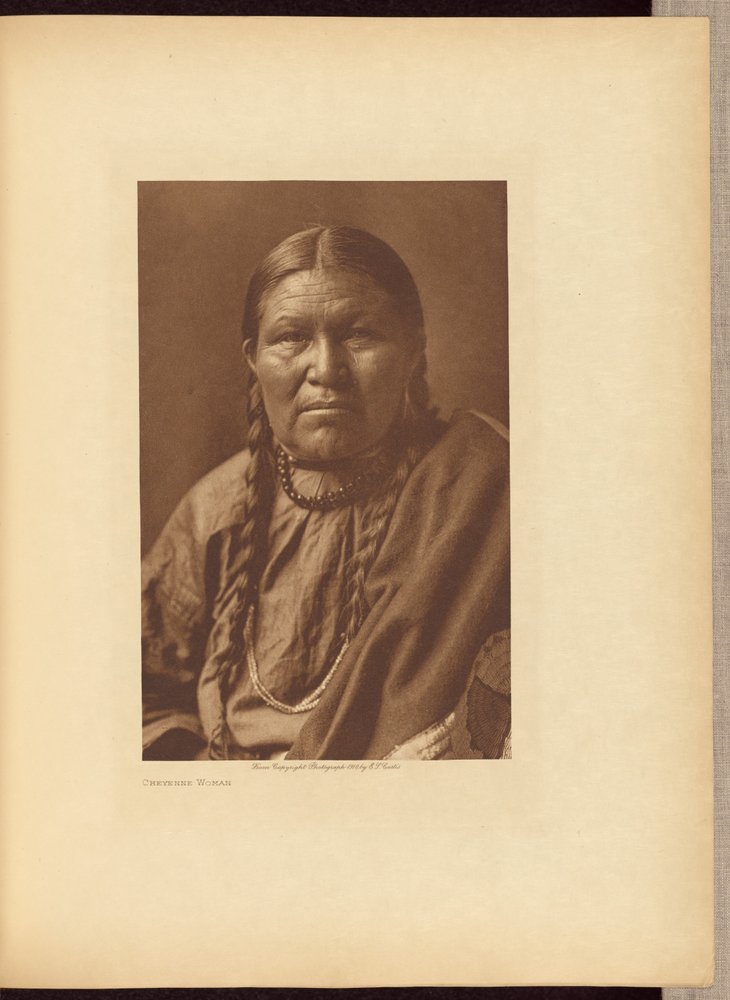 Cheyenne Woman by Edward S. Curtis: Buy fine art print