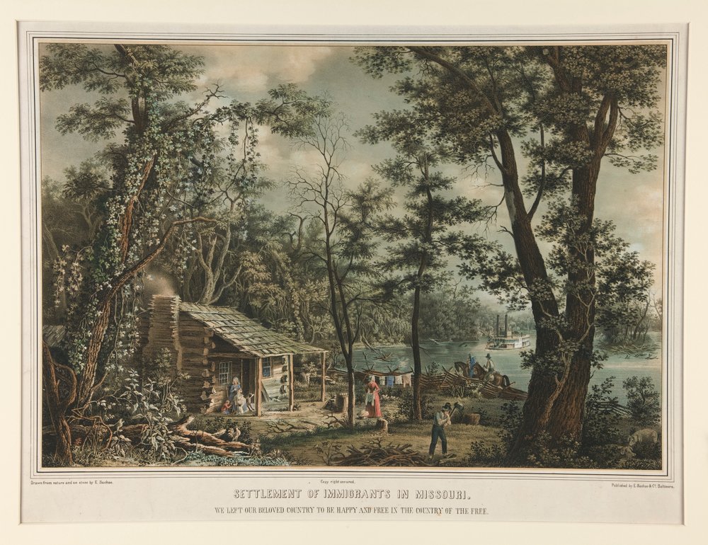 Settlement of Immigrants in Missouri / We left our beloved country