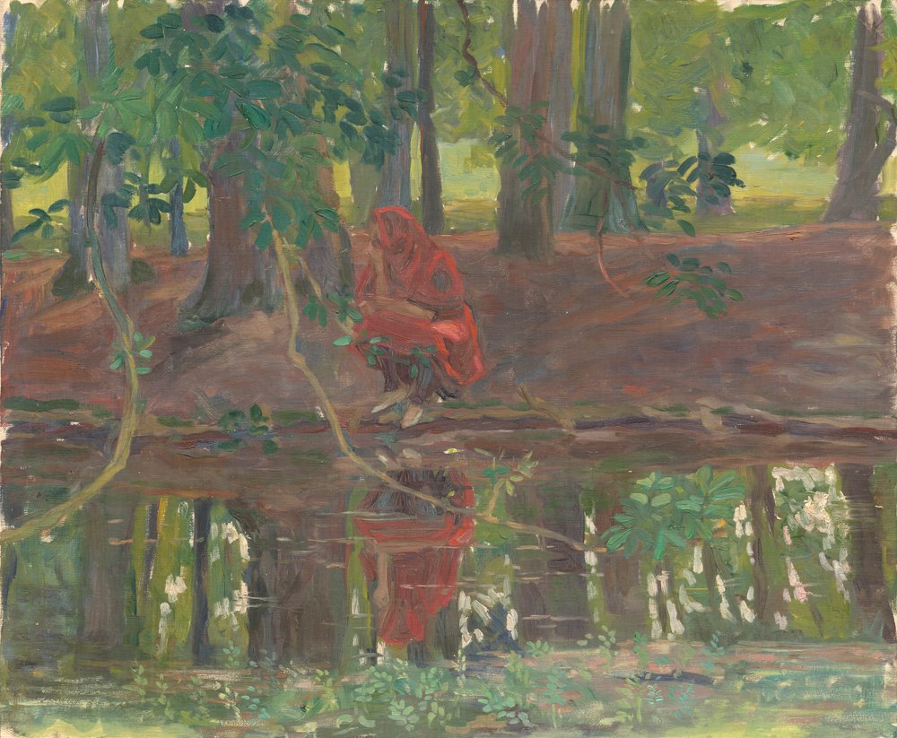 Compositional Study, possibly for The Quest and Achievement of the Holy ...