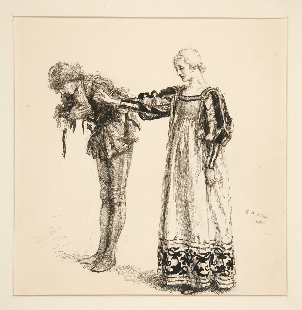 Gratiano by Edwin Austin Abbey: Buy fine art print