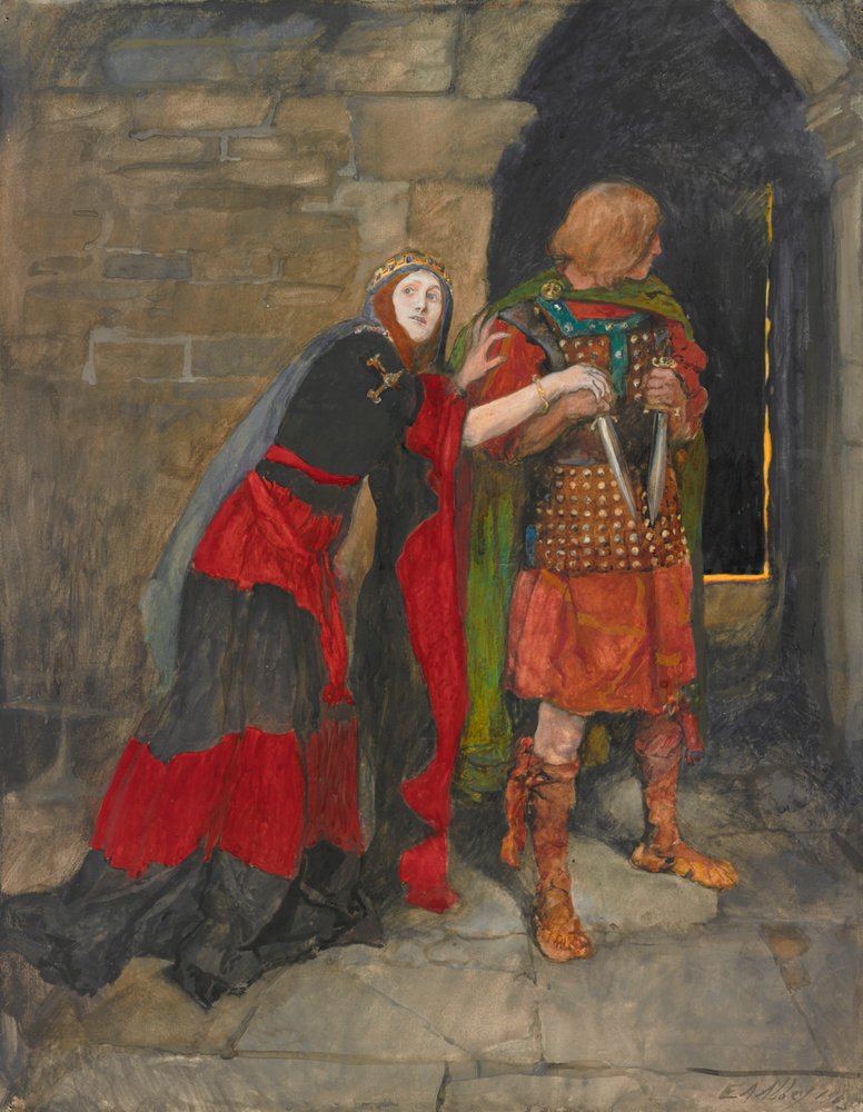 Lady Macbeth by Edwin Austin Abbey: Buy fine art print