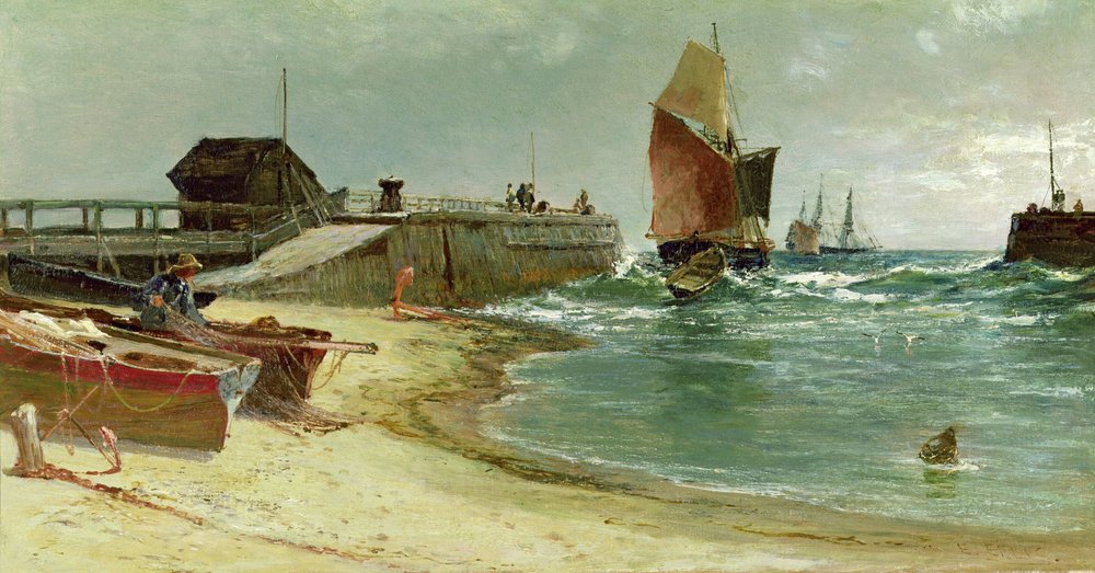 The Harbour Bar by Edwin Ellis: Buy fine art print